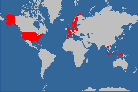 verdenskort - Helles Univers