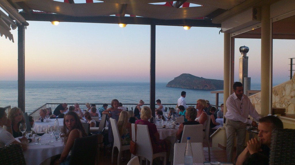 Restaurant Cosmos, Platanias/Kreta - Helles Univers